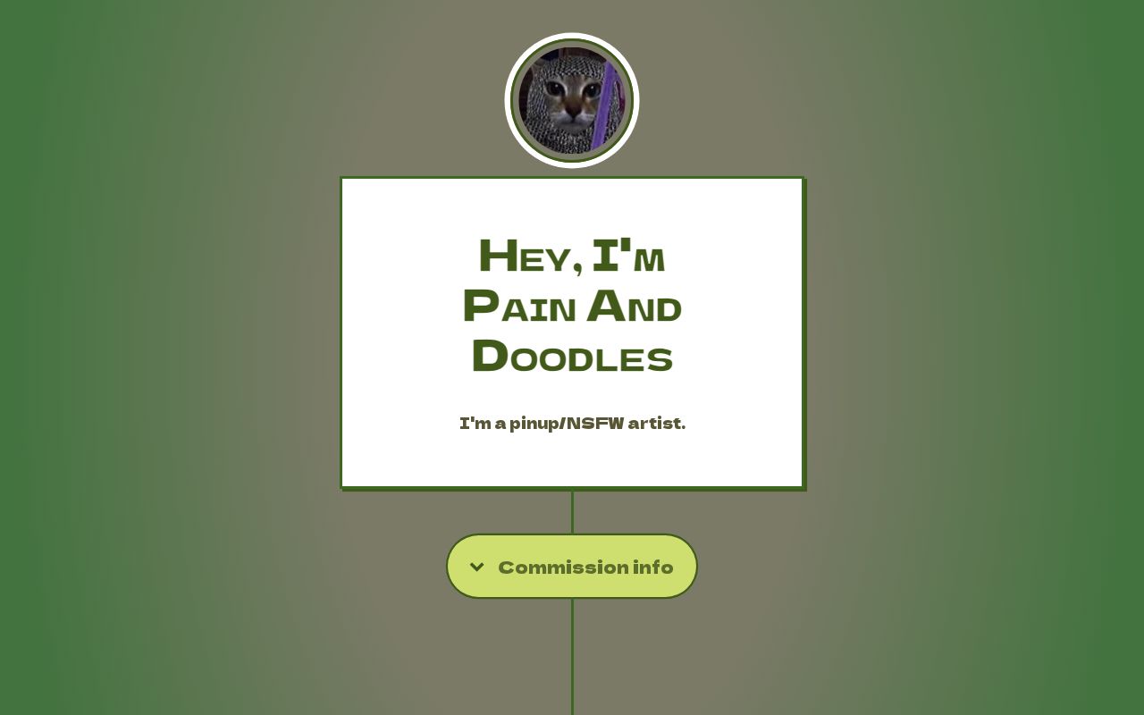 Pain And Doodles commission info